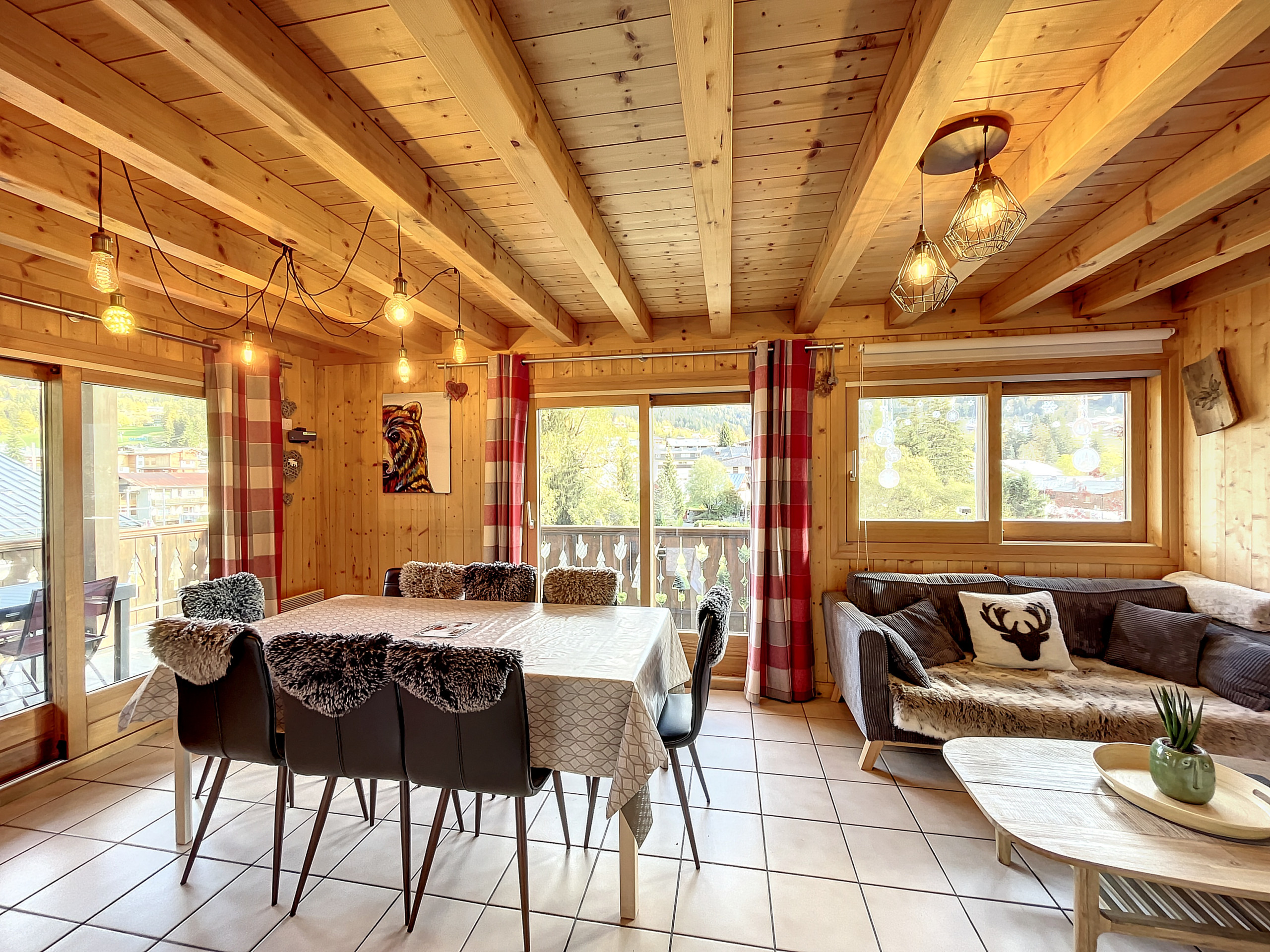 Individual chalet Chalet Noisette -8 pers - proche centre, 4 bedrooms 5 ...