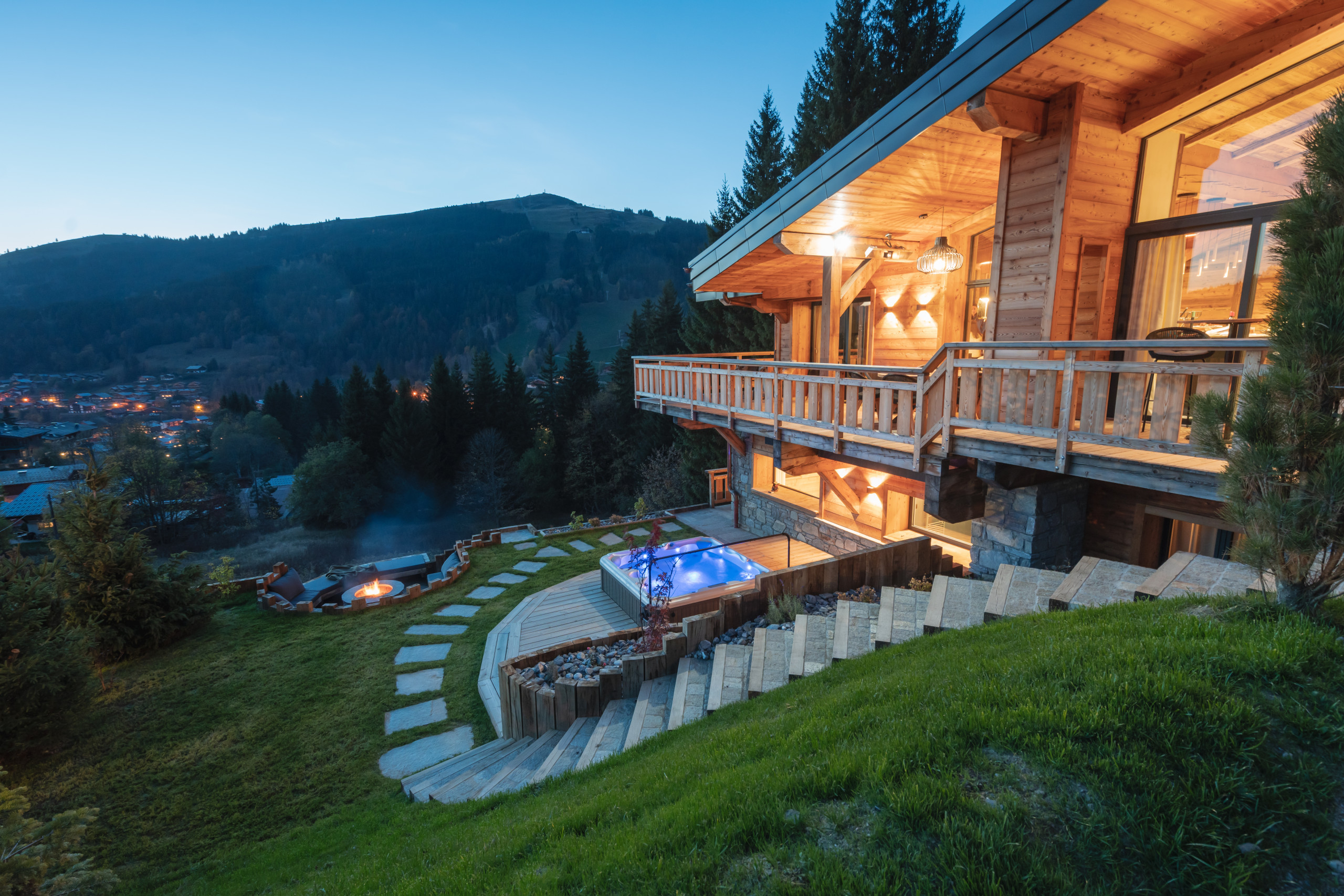 Individual chalet Chalet Cheval Blanc - Les Gets - ski in/out, 4 ...