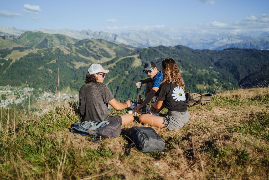 Les Gets, or how to connect without technology...